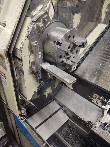 Okuma LB15-II Big Bore 2-Axis CNC Turning Center, 10" 3-Jaw, IGF ...