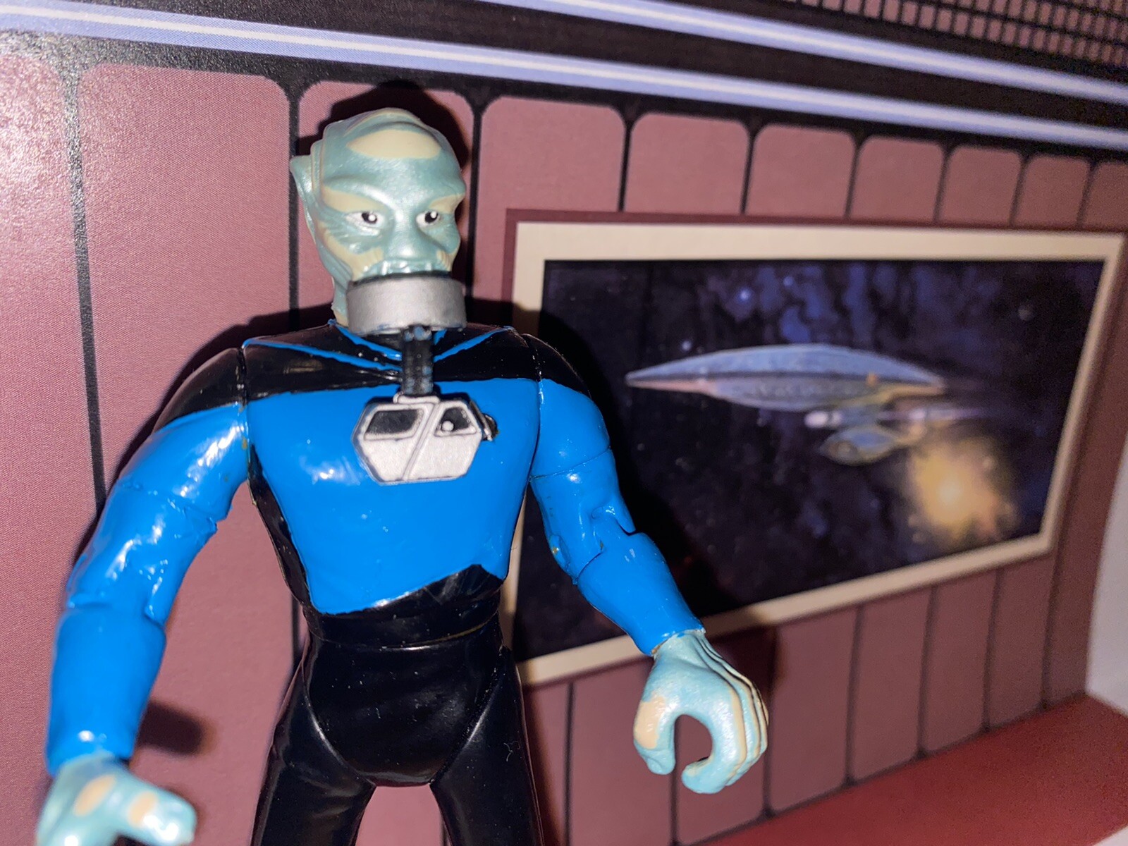 STAR TREK CUSTOM Benzite ACTION FIGURES TOS TNG VOYAGER DS9 Made to ...