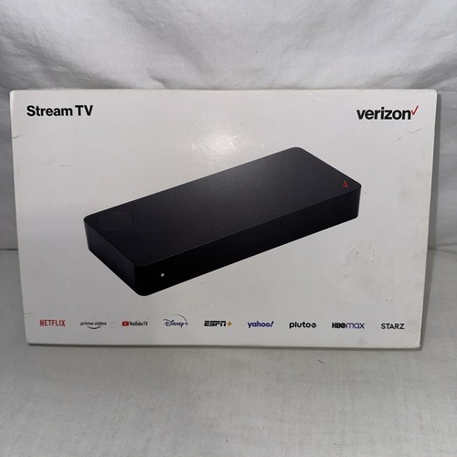 Verizon Stream TV 4K 2nd Gen Black All Accessories and Remote ASK ...