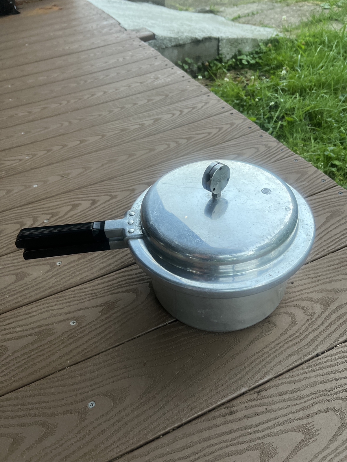Vintage MIRRO-MATIC 394M 4 QT Pressure Cooker Canner With Jiggler USA ...