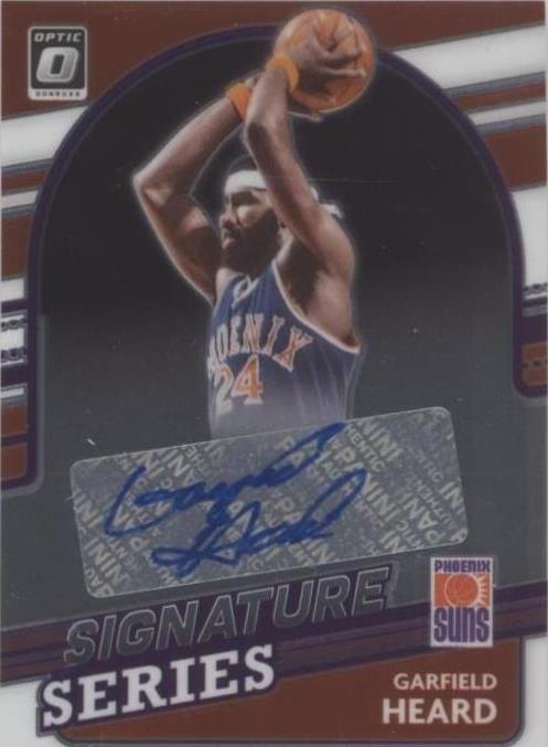 2021-22 Panini Donruss Optic - Signature Series Gar Heard #SS-GHD (AU ...