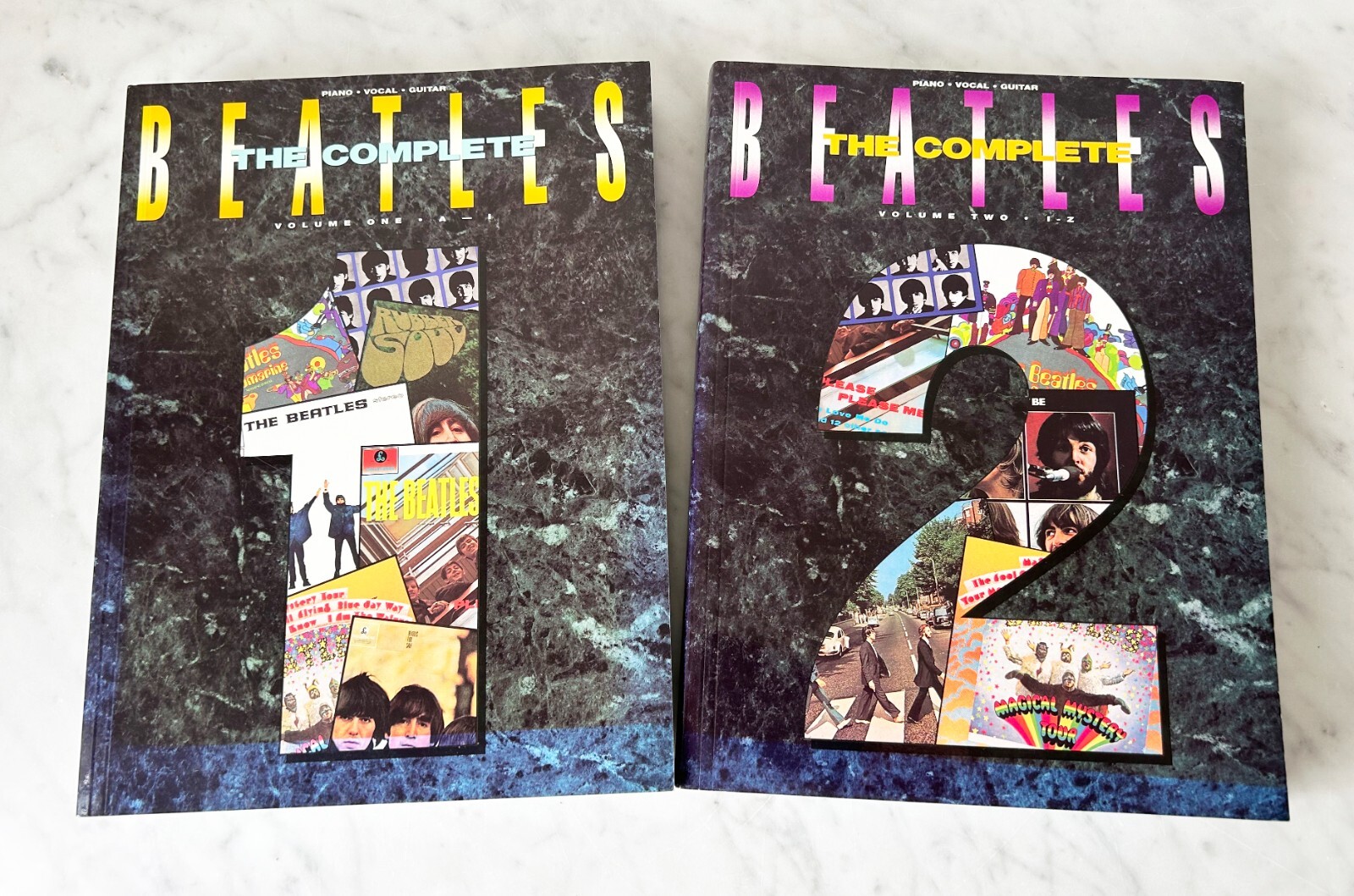 The Complete Beatles Volume 1 (A-I) & Volume 2 (I-Z) for Piano - Vocal ...