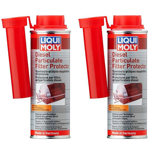 2 x Liqui Moly Diesel Particulate Filter DPF Protector Regenerator ...