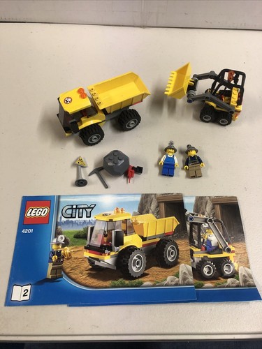 LEGO City Mining Set 4201 Loader & Tipper Trucks Digger Including ...