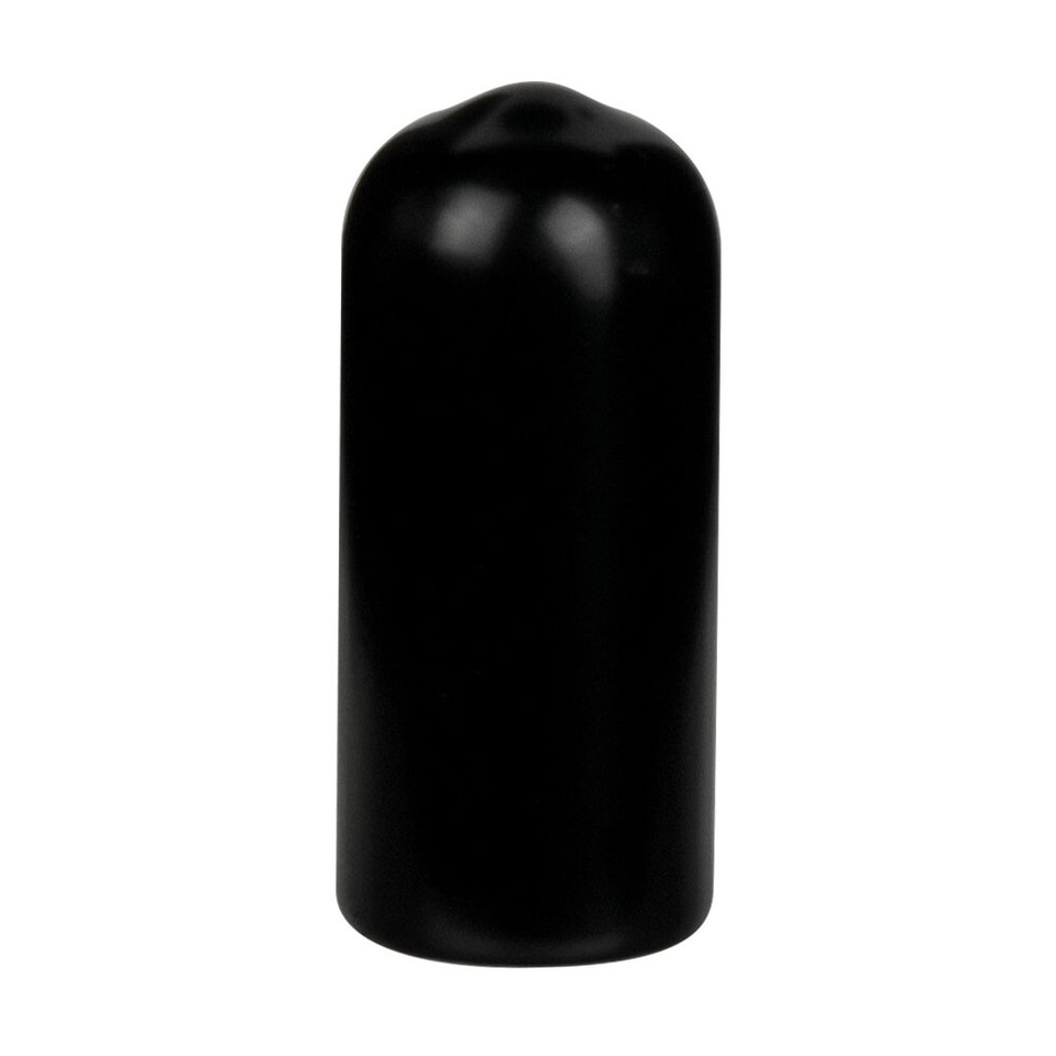 Black Vinyl Rubber Flexible Round Tube Tubing Pipe End Cover Caps | eBay