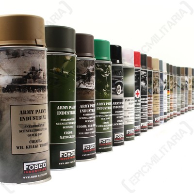 WW2 Army Spray Paints - Airsoft Model Military Vehicle Helmet Colour ...