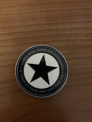 CIA Police “George Bush Center For Intelligence” Challenge Coin. | eBay