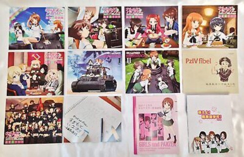 Girls und Panzer First Press Limited Edition Complete 6 Volume Set Blu ...