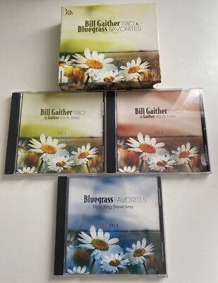Bill Gaither Trio & Bluegrass Favorites Gospel 3 Discs CD Used | eBay