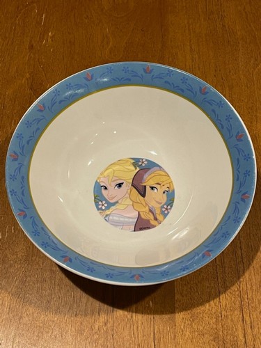 Disney Frozen Snowflake Porcelain Elsa & Anna Bowl | eBay