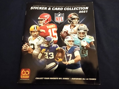 Panini NFL Sticker Album, Sticker & Card Collection 2021 🏈 613297986386 ...