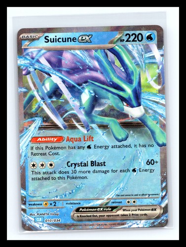 Pokemon - Suicune EX Holo - 010/034 - CLB - Pokemon TCG Classic - Half ...