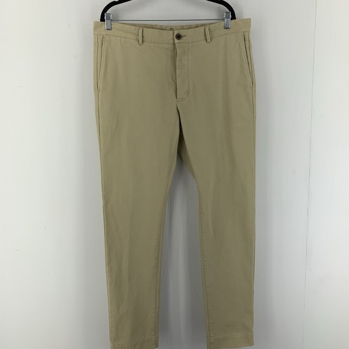 Sid Mashburn Mens 36x34 Duck Canvas Cotton Button Fly Chino Pants ...