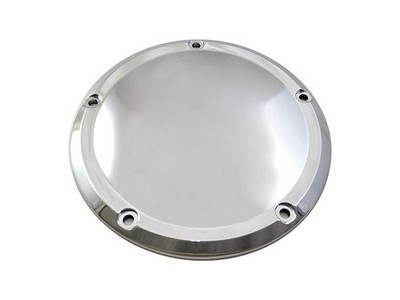 M8 Chrome Smooth Derby Cover for Harley Milwaukee Eight 2017-up FLT ...