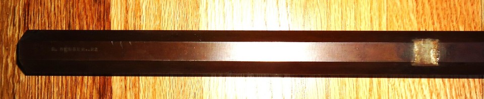 Sharon Hawken Muzzleloader Barrel, 54 Caliber, 27" long x 1", Under Rib ...