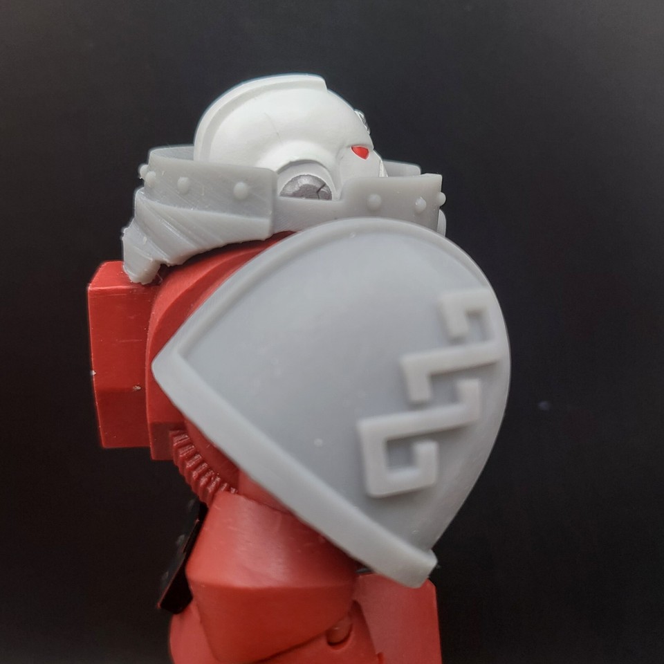 McFarlane Action Figures Space Marine Custom Gorget Armour with Grill ...