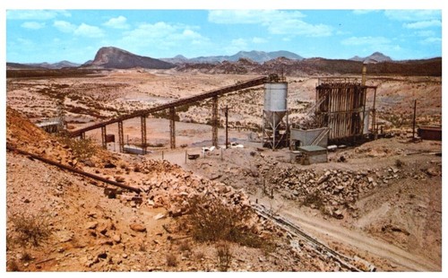 STUDY BUTTE(FORMER GHOST TOWN),HWY 118,BREWSTER COUNTY,TX.VTG POSTCARD ...