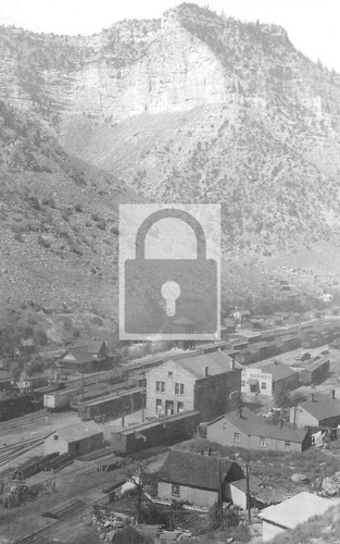 Birds Eye View Mining Ghost Town Castle Gate Utah UT - 8.5x11 Print | eBay