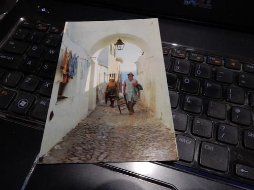 ALBUFEIRA AUTHENTIC VINTAGE POSTCARD PORTUGAL | eBay UK