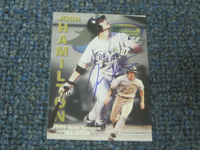 Josh Hamilton Autographed Trading Baseball Card 4 | eBay