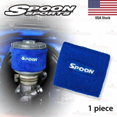 1x SPOON Oil Reservoir Tank Fireproof SOCK COVER for HONDA ACURA DC EG ...