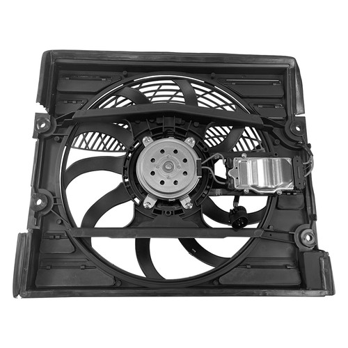 For BMW 740i 740iL 750iL Z8 Radiator Condenser Cooling Fan Assembly ...