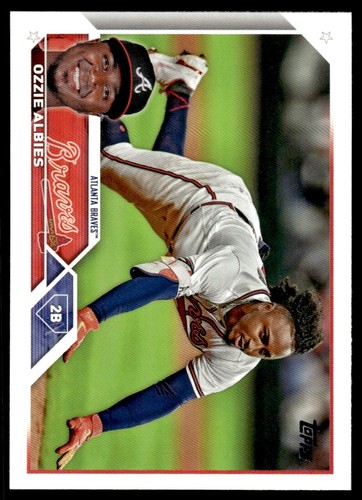 2023 Topps Baseball Card Ozzie Albies Atlanta Braves #81 | eBay