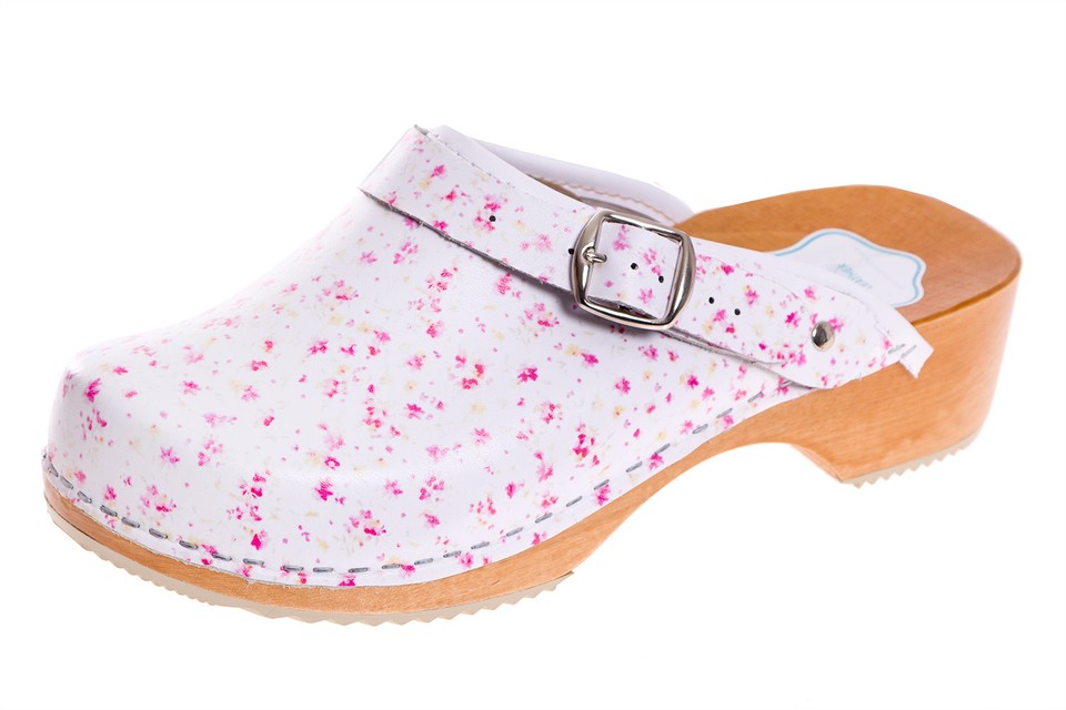 UNIQUE HAND MADE CLOG WOODEN SOLE - GENUINE LEATHER D4 | eBay UK