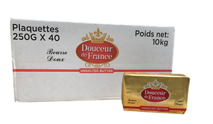 Premium French Unsalted Butter 10kg (250g x 40 blocks) | eBay