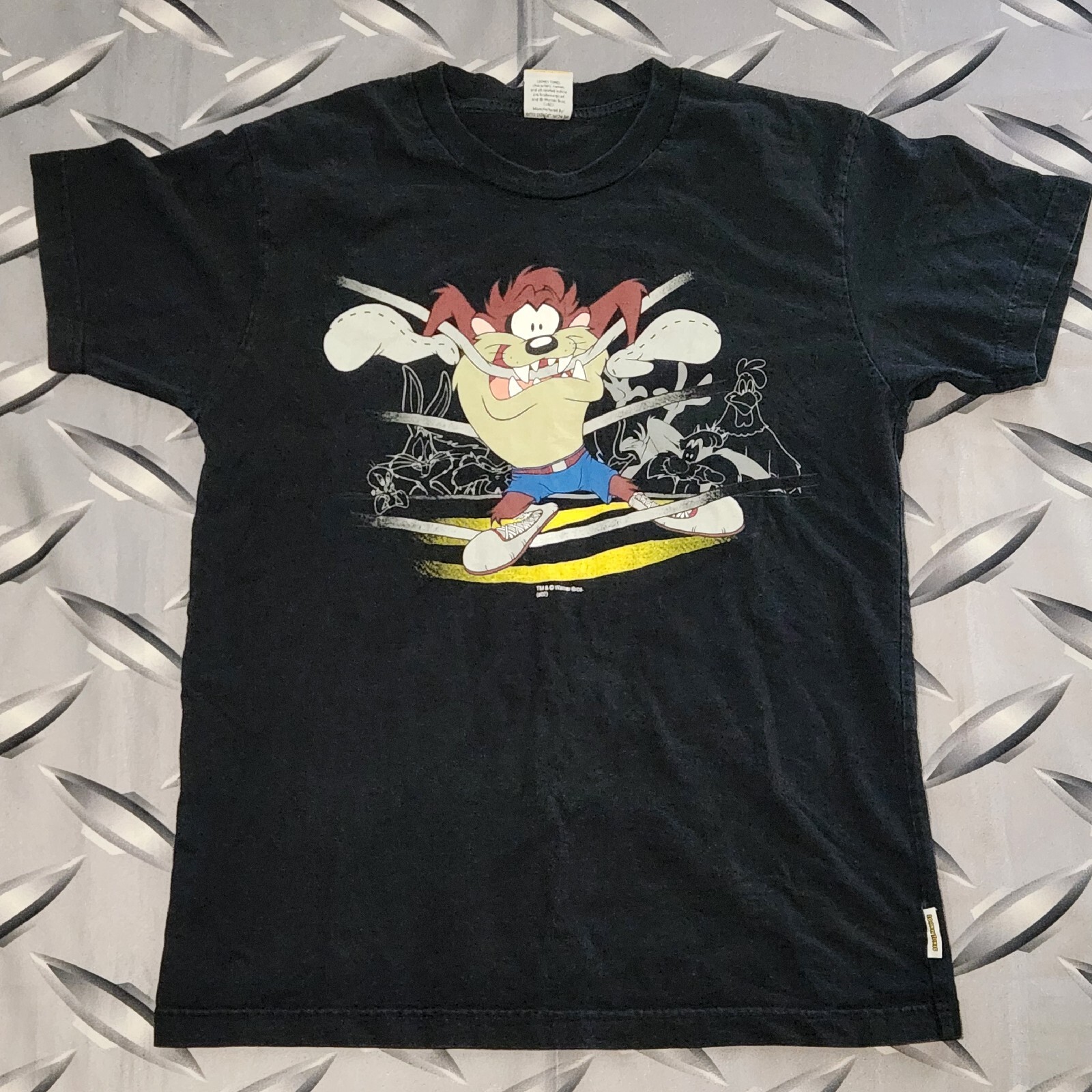 Vintage 2002 Taz T Shirt Mens Small Looney Tunes Boxing | eBay