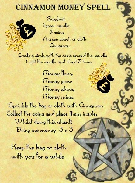 Witchcraft Spells For Money