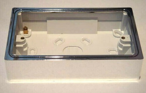 YBD.C Varilight 2 Gang (Double), Patress Wall Box (for surface mounting ...