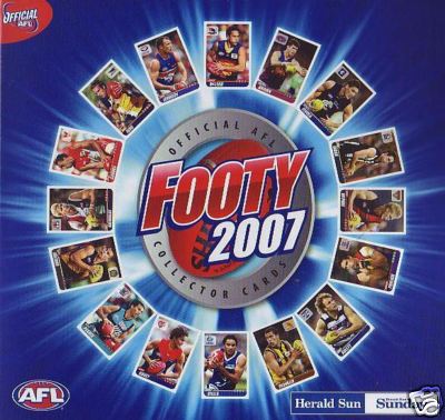 2007 Herald Sun Footy Cards set of 192 cards plus album | eBay