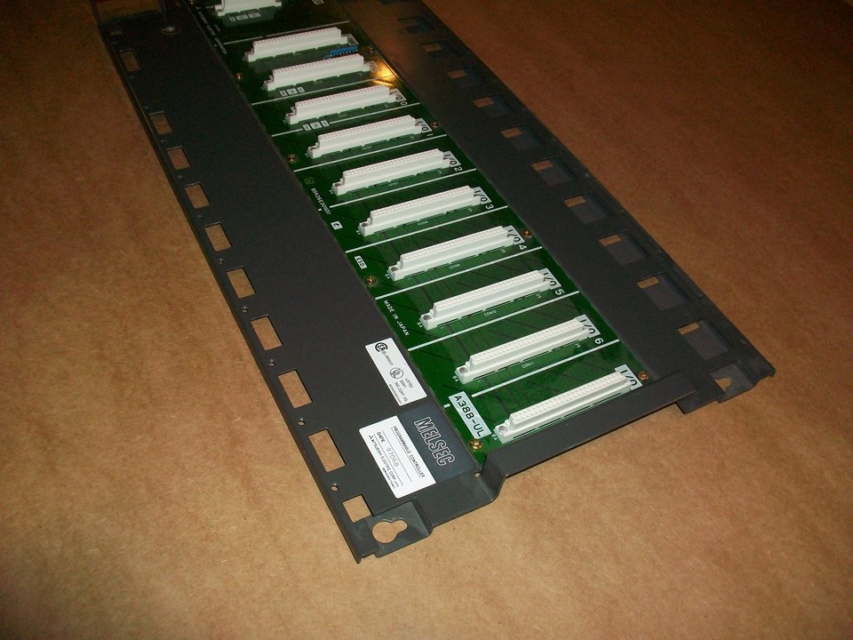 Mitsubishi A Series PLC Base Rack A38B-UL | eBay