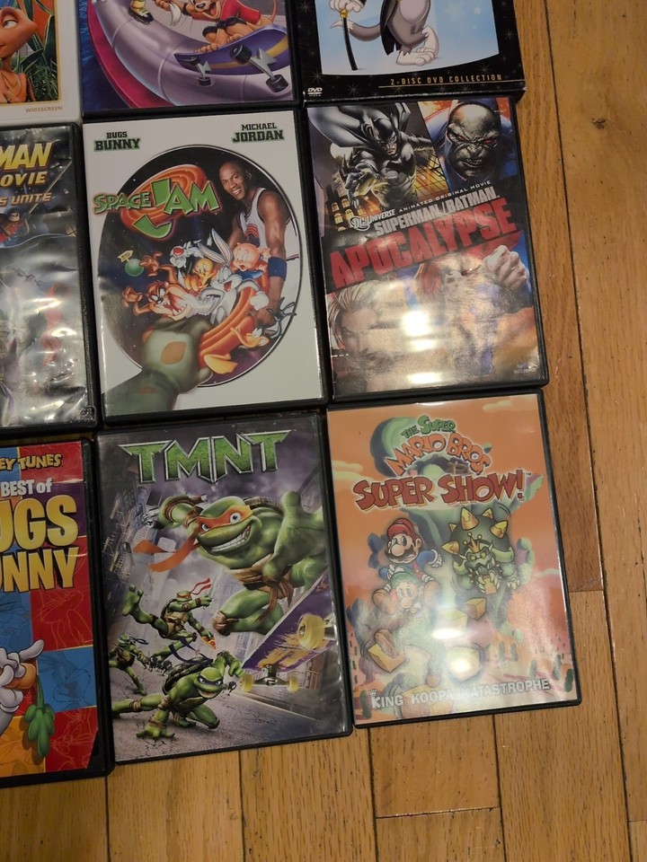 LOT Of 30 DVD Movies ~ KIDS & Family - Animated Cartoon Fun Viewing | eBay