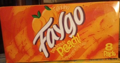 Faygo Peach Soda 8 12oz Cans | eBay