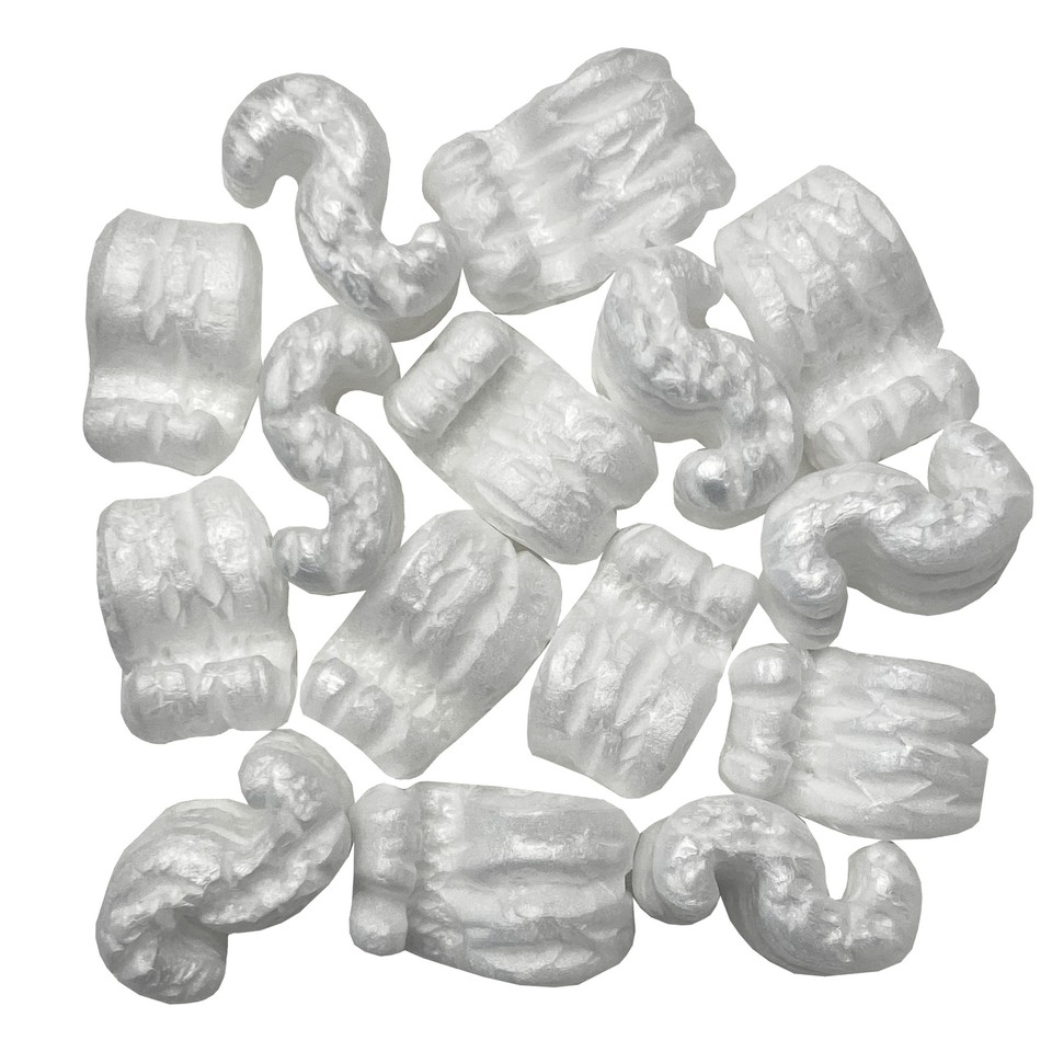 UOFFICE Polystyrene Packing Peanuts 14 Cuft. Industrial Packaging ...