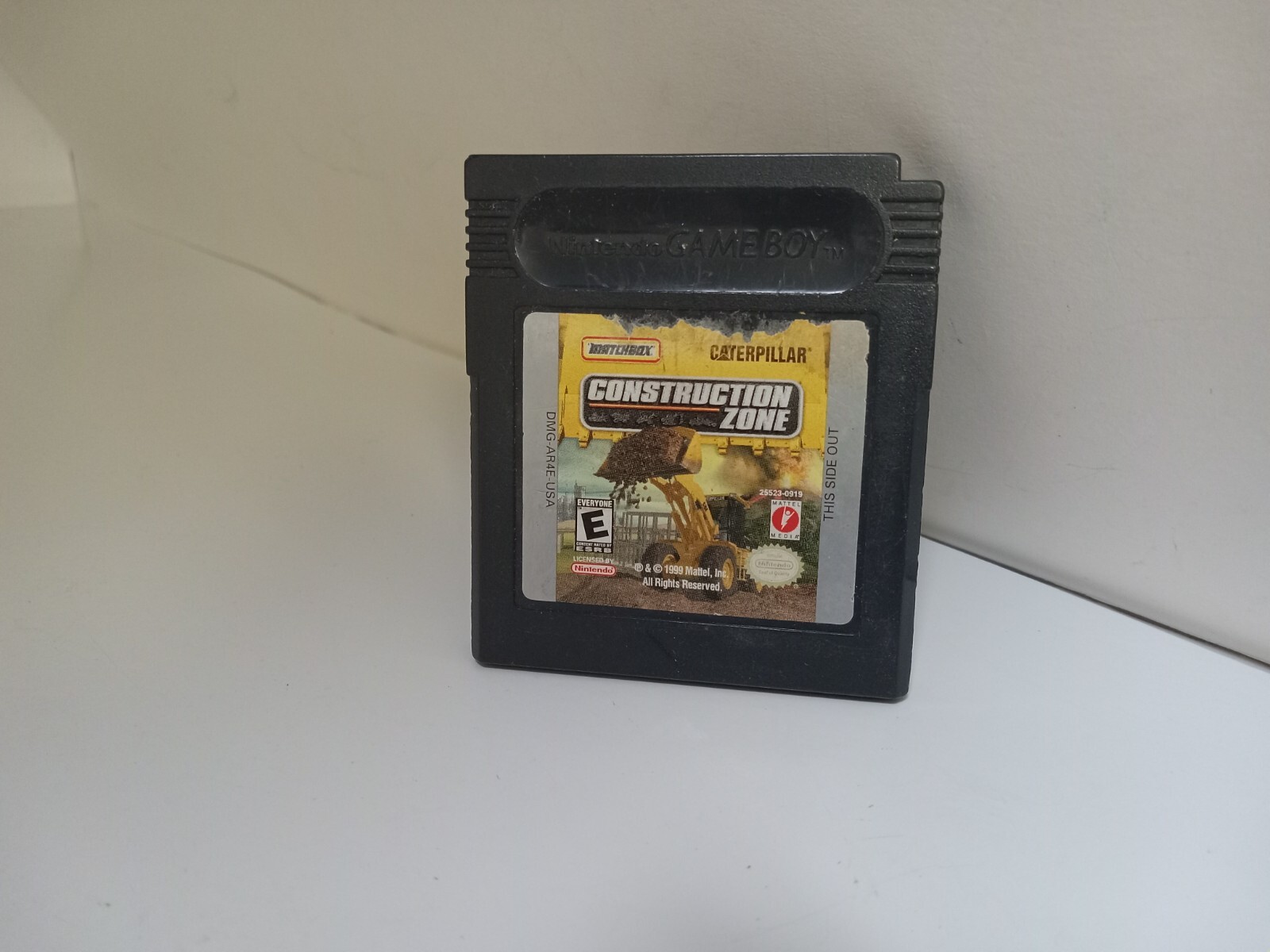 MATCHBOX CONSTRUCTION ZONE CATERPILLAR GAMEBOY COLOR GBC CART ONLY ...
