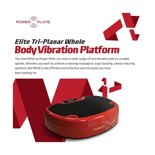 Power Plate MOVE Whole Body Vibration Platform - Silver (71-MOV-3100 ...