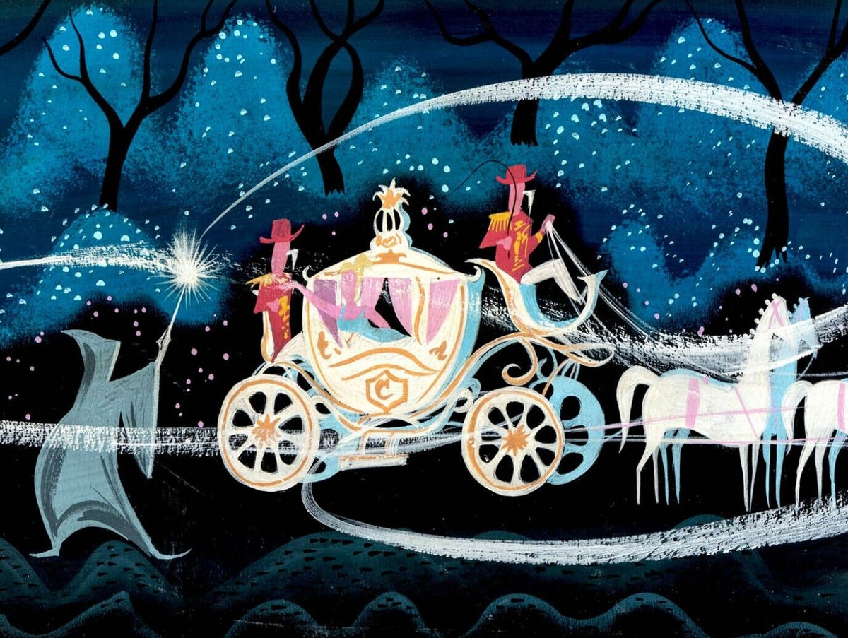 Disney Cinderella Carriage Sketch