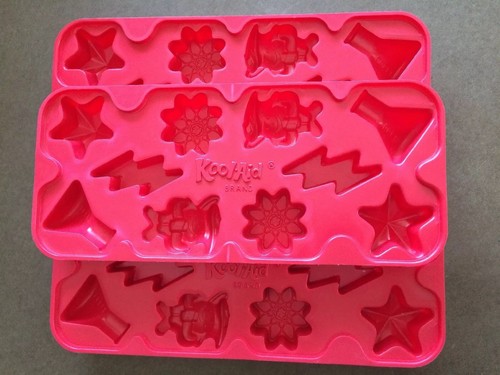 Kool-Aid Brand Plastic Jell-O Jiggler Ice Tray Food Candy Soap ...