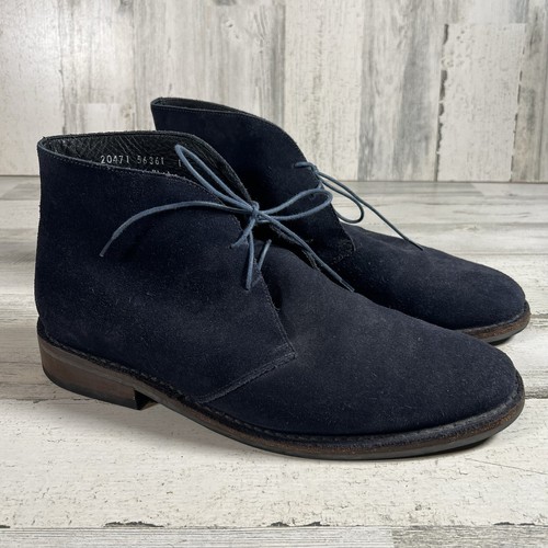 Thursday Boot Co. Men’s Scout Chukka Suede Blue Boots Size 12 USA Made ...