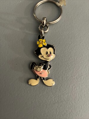 Warner Bros WB ~ Animaniacs Enamel Keychain ~ Dot | eBay
