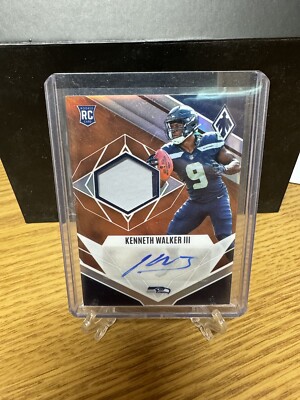 2022 Kenneth Walker iii RPA 130/149 Panini Phoenix Rookie Patch ...