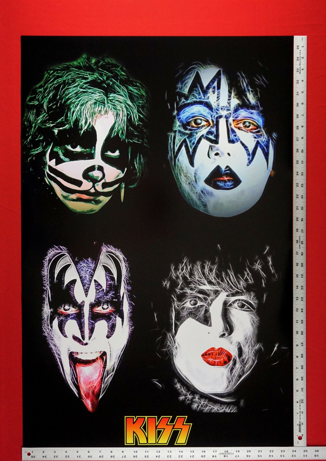 Kiss Band Faces