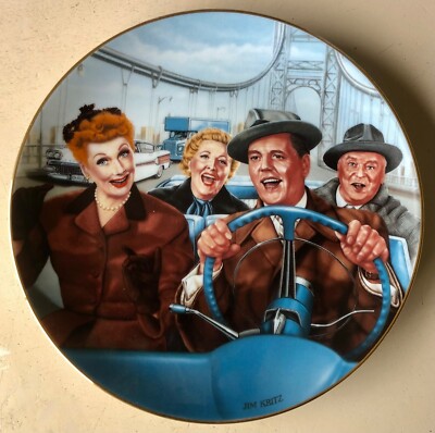 I Love Lucy California, Here We Come Collectors Plate - Rare and ...