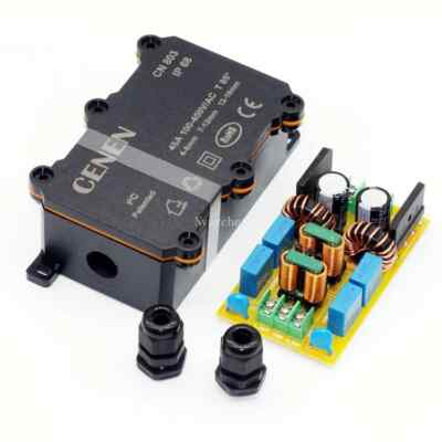 External Four-stage EMI Filter EMC AC 220V DC Audio Power Amplifier Bar ...