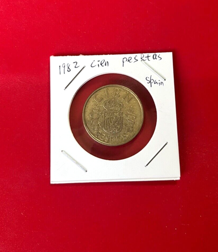 1982 CIEN PESETAS SPAIN COIN - NICE WORLD COIN !!! | eBay