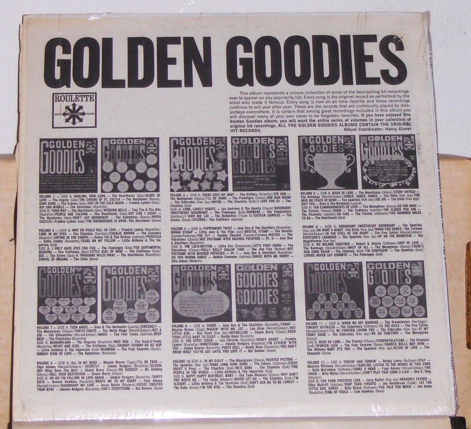 Golden Goodies - Vol. 4 - Vinyl LP Record Album in Shrink | eBay