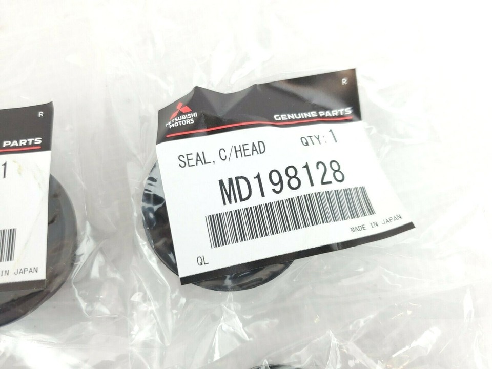 Set of 4x Mitsubishi Valve Cover Spark Plug Tube Seals L4 Engine ...